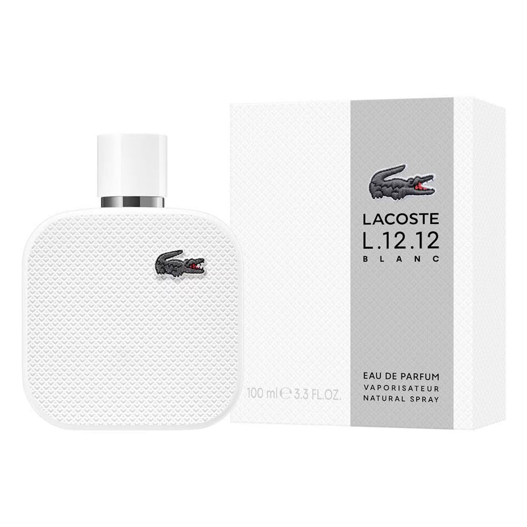 LACOSTE - L.12.12 Blanc para Hombre / 100 mL Eau de Parfum Spray