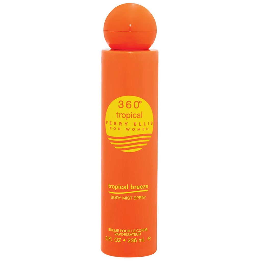 PERRY ELLIS - 360º Tropical Breeze para Mujer / 236 mL Body Mist Spray