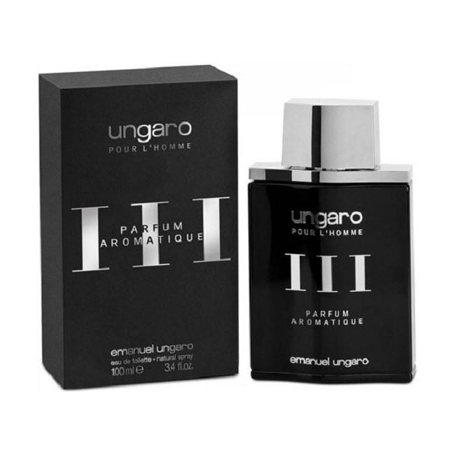 EMANUEL UNGARO - Ungaro III Parfum Aromatique para Hombre / 100 mL Eau ...
